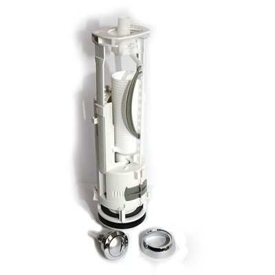 SIAMP Optima 49 Dual Flush Valve with Chrome button 2 inch outlet 32499910