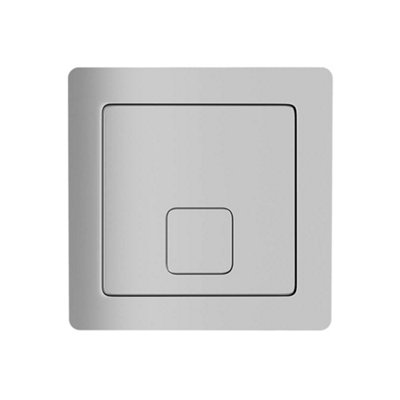 Side Entry Concealed Toilet Cistern WC with Dual Flush Square Polished ...