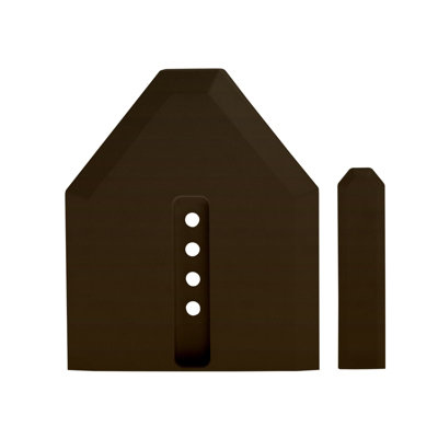 Side-Fix End Cap Replacement Kit (Single) - Brown