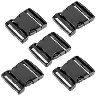 Side Release Buckles Clips for 50 mm / 2 inch Webbing Strap, Squeeze ...