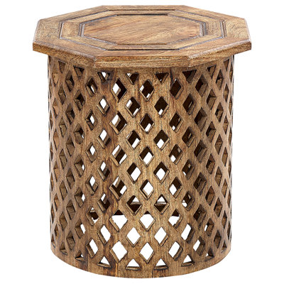 Side Table KHANPUR Mango Wood Brown