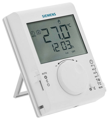 Siemens RDJ100RF/SET Programmable Wireless Room Thermostat and Receiver