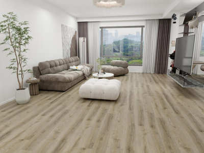 Signature Collection Luxury Vinyl Click Planks - Smoked Oak