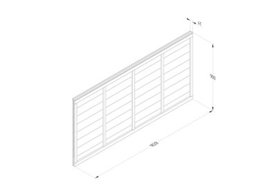 Signature Lap Panel 6x3 - Pack of 3