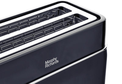 Signature Matt 4-Slice Toaster Blue