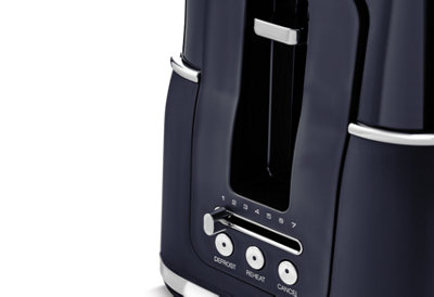 Signature Matt 4-Slice Toaster Blue