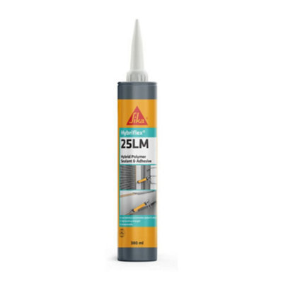 Sika Hybriflex 25 LM - Low Modulus Hybrid Sealant White, 380ml ...