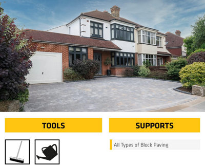 Sika Setting Sand - Buff, 20kg - Hard-Setting Paving Joint Filler ...