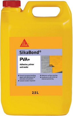Sika SikaBond PVA Plus Adhesive Primer and Sealer 2.5L