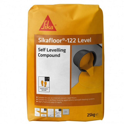 SIKAFLOOR SELF LEVELLING COMPOUND, 25 KG, GREY (122 LEVEL)