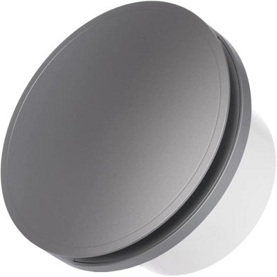 Silent Round Bathroom Extractor Fan 150mm / 6" with Timer and Gold ...