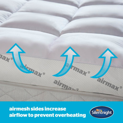SILENTNIGHT AIRMAX 1000 MATTRESS TOPPER - DOUBLE
