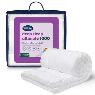 SILENTNIGHT DEEP SLEEP 10CM MATTRESS TOPPER - SMALL DOUBLE