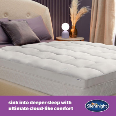 SILENTNIGHT DEEP SLEEP 10CM MATTRESS TOPPER - SMALL DOUBLE