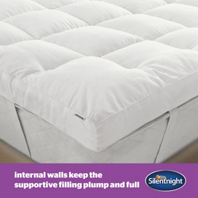 SILENTNIGHT DEEP SLEEP 10CM MATTRESS TOPPER - SMALL DOUBLE