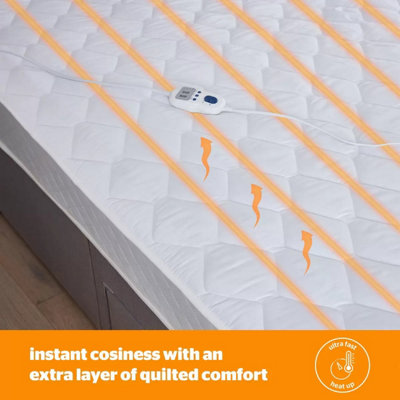 Silentnight Double Multi Zone Heated Mattress Topper