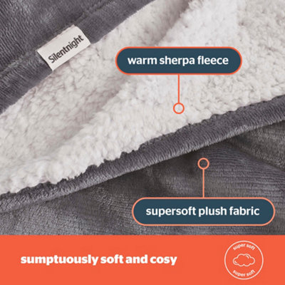 Silentnight Heat Genie Self-Heating Giant Blanket
