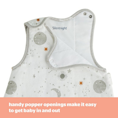 Silentnight Safe Nights Celestial Baby Sleep Bag 0-6 Months