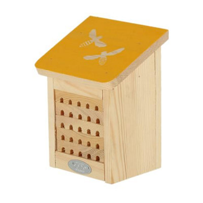 Silhouette Bee House Box Wooden FSC