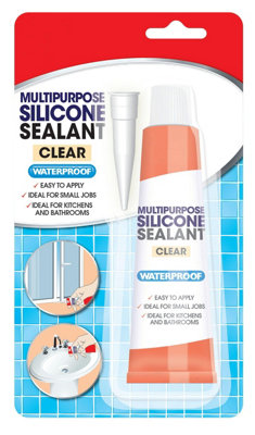 Silicon SEALANT Clear Tube 70G