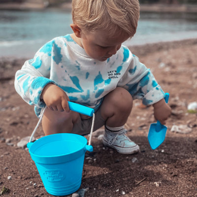 Silicone Activity Bucket - Ocean Blue