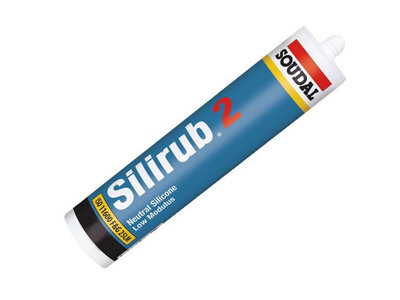 Silicone Elastic Low Modulus Sealant, 300ml, Clear