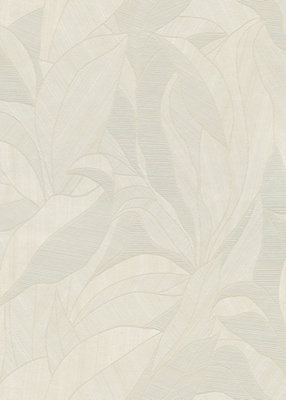 Silvana - Textured Embossed Wallpaper in Beige