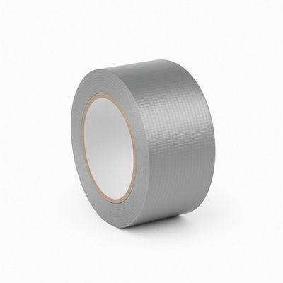 SILVER Duct Tape 48mm x 45m Heavy Duty Waterproof Gaffer Tape Roll ...