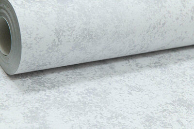 Silver Grey Wallpaper Plain Luxury Glitter Metallic Modern Shiny ...