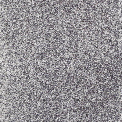 Silver Plain 4.00m Wide Stain Resistant Carpet, Heavy Duty Modern ...