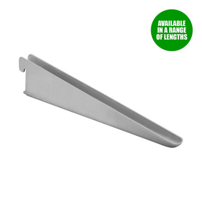 Silver Single Twin Slot Bracket - 220mm