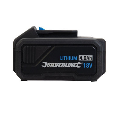 Silverline - 18V Li-ion Battery 4.0Ah - 4Ah