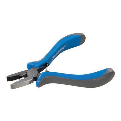 Silverline (250381) Combination Mini Pliers 120mm | DIY at B&Q