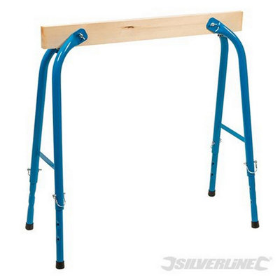 Silverline (513446) Wood Adjustable Trestle 150kg