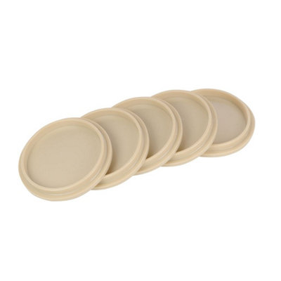 Silverline (868711) Solid Board Access Covers 110mm Pack of 5