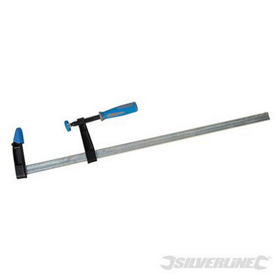 Silverline (868771) F-Clamp Heavy Duty 450 x 80mm | DIY at B&Q