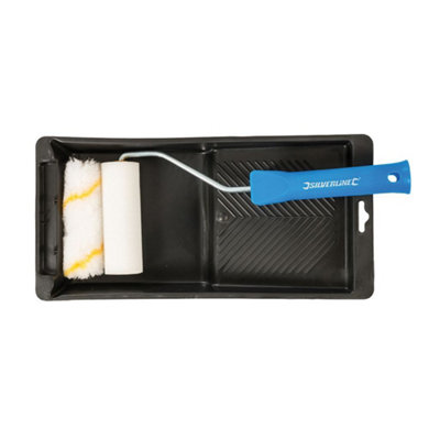 Silverline (947598) Mini Roller & Tray Set 100mm
