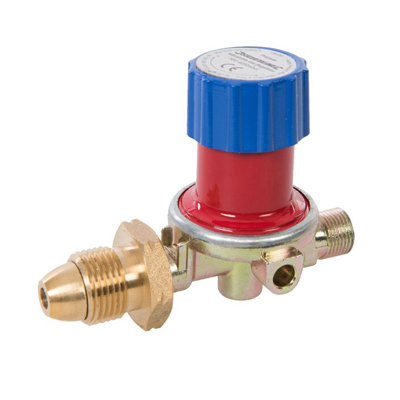 Silverline Adjustable Propane Gas Regulator 196559 500 - 4000mbar