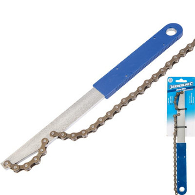 Silverline Bicycle Chain Whip Cassette Holding Removal Tool 7-10 Speed ...