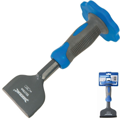 Silverline - Bolster Chisel with Guard - 100 x 216mm | DIY at B&Q