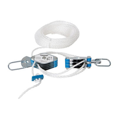 Silverline Cable Pulley Set - 180kg