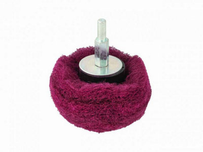 Silverline Dome Sanding Mop - 75mm 240 Grit | DIY at B&Q