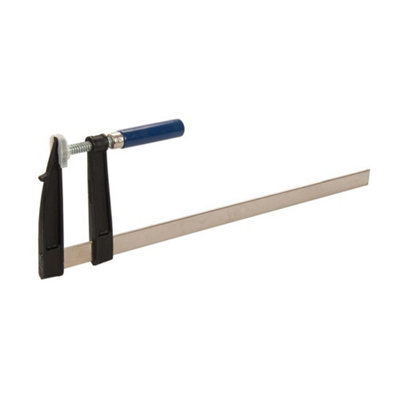 Silverline Euro F Clamp Silver/Blue/Black (500mm x 120mm)