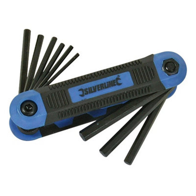 Silverline Expert Hex Key Imperial Tool 9Pce