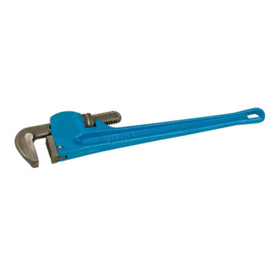 Silverline - Expert Stillson Pipe Wrench - Length 600mm - Jaw 85mm ...