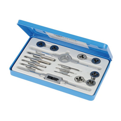SILVERLINE EXPERT TAP & DIE SET 16PCE