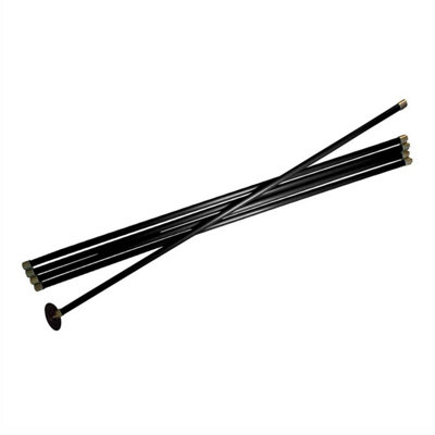 Silverline Extra-Long 2m Drain and Chimney Rod Set 868720 Hand Tools 7pce