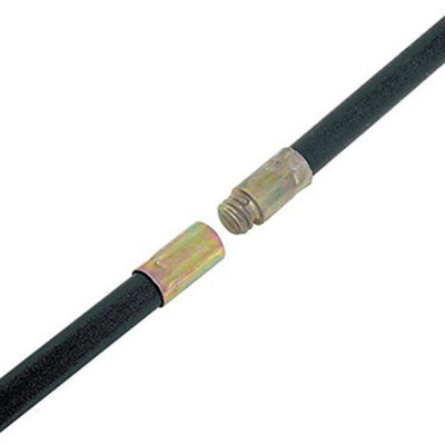 Silverline Extra-Long 2m Drain and Chimney Rod Set 868720 Hand Tools 7pce