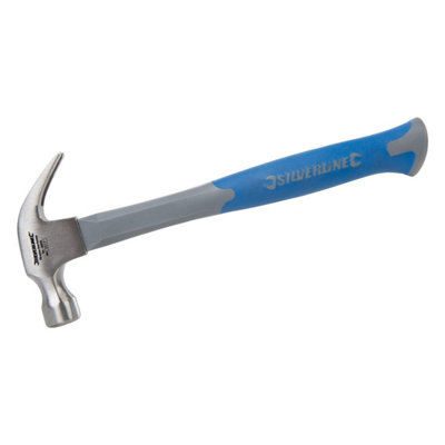 Silverline Fibreglass Claw Hammer 580456 Hand Tools 8oz (227g) | DIY at B&Q