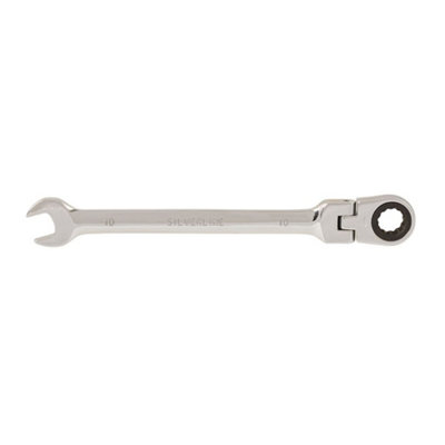 Silverline Flexible Head Ratchet Spanner - 10mm